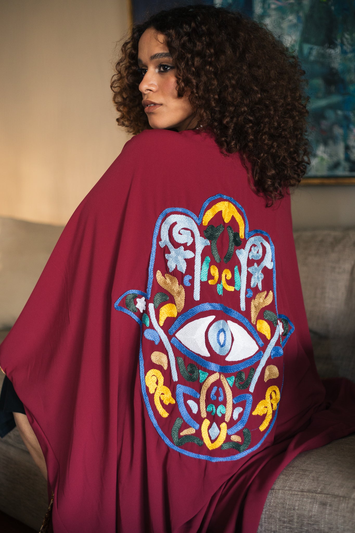 Embrace the Culture with this Kaftan Featuring the Timeless Kaf Design ...