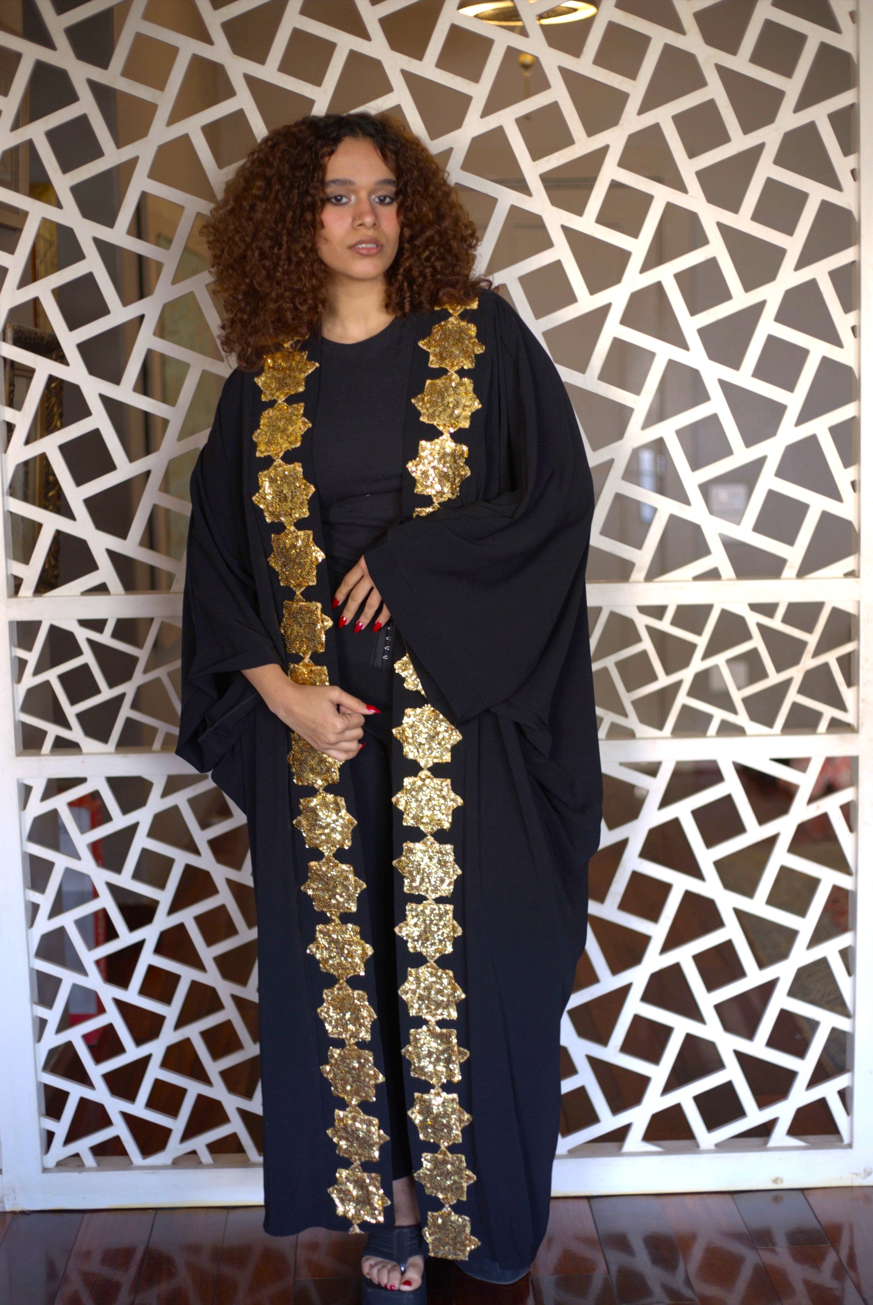 Make a Statement in the Stunning Hand-Embroidered Islamic Sequins Patt ...