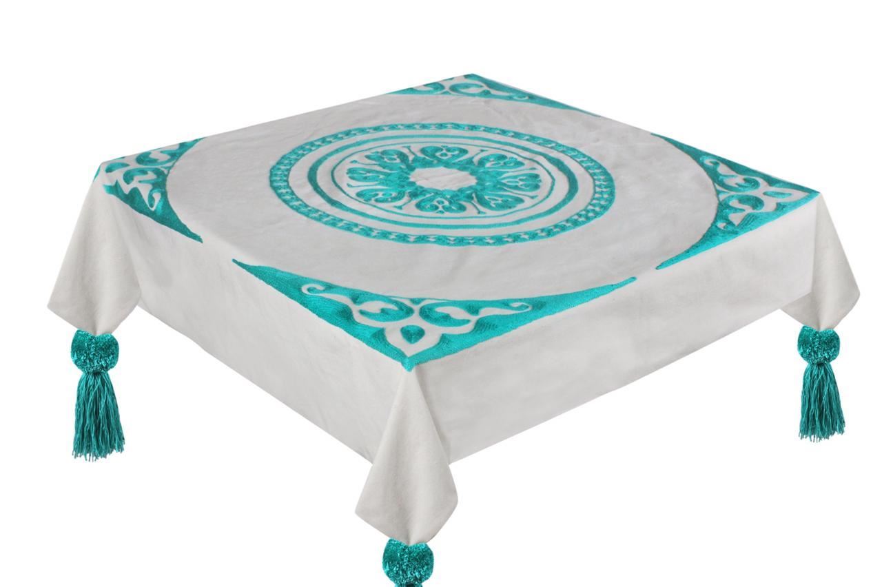 Islamic Elegance: A Tablecloth with Intricate Ornamentation – Tawasol Egypt